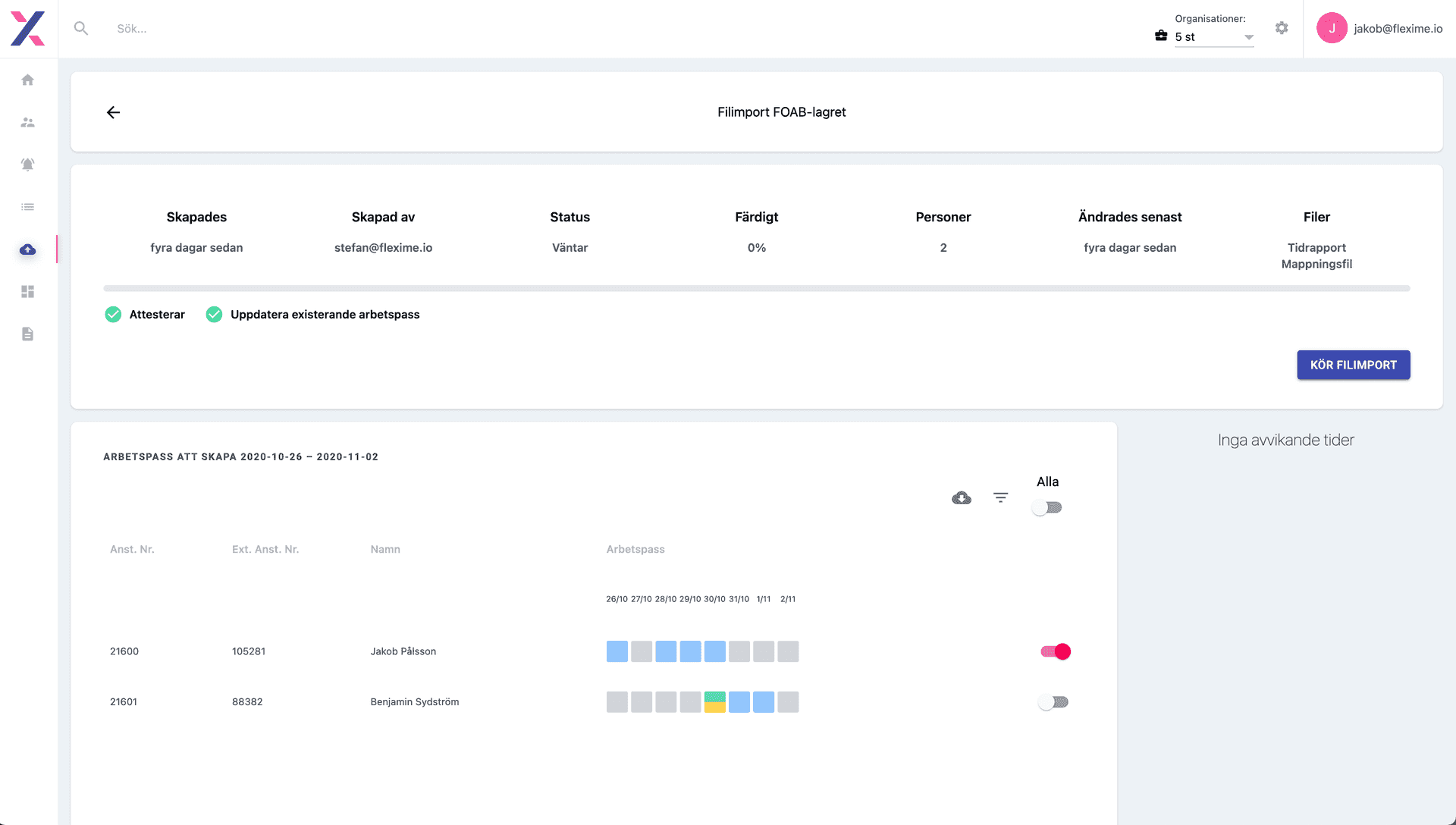Flexime - Tidshantering som arbetar åt dig